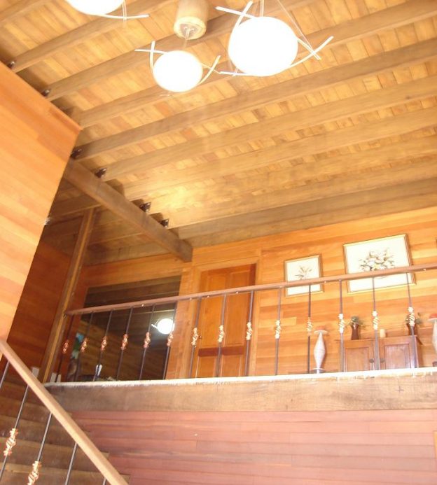 techo-de-madera - Casas Diseño Americano